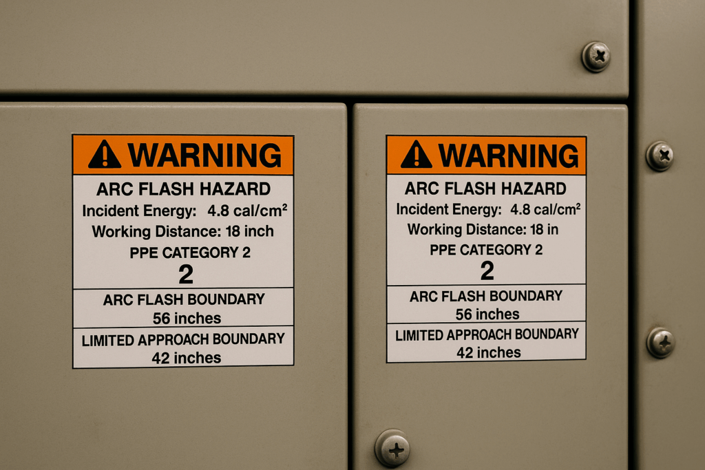 Industrial Facility Arc Flash - 72 Buses - Fagerstrom Engineering Inc